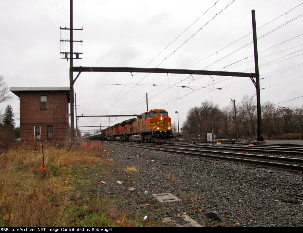 BNSF 5295, 9313, and 5530